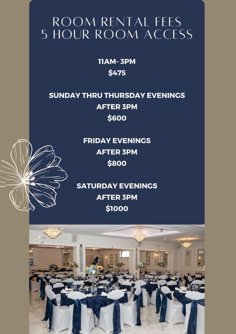 Banquet Packages | Maria’s By DiPaolo’s